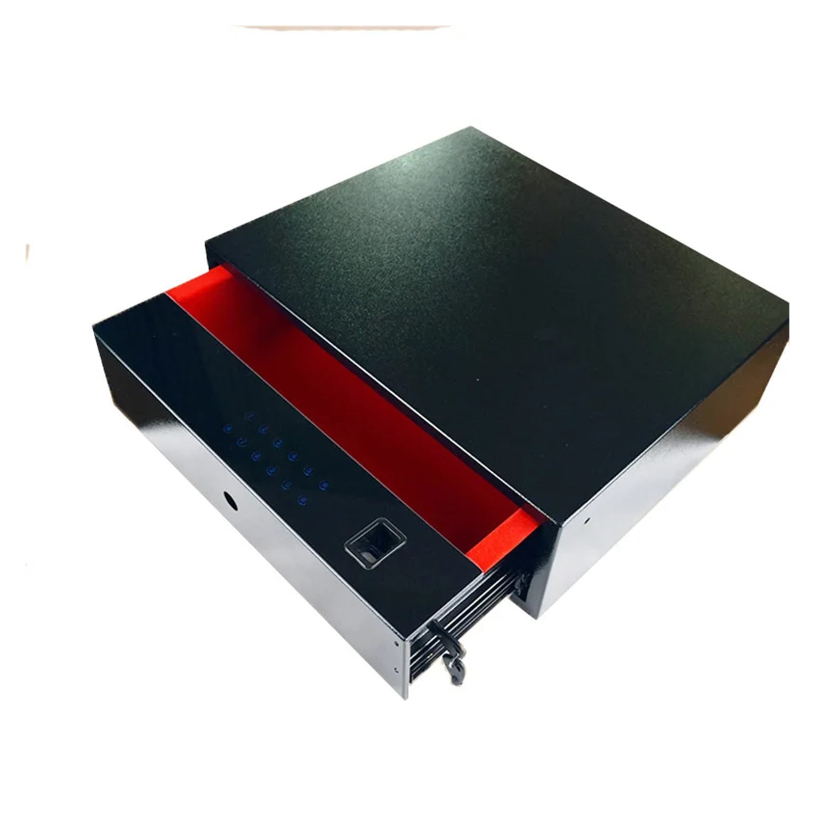 Embedded Hidden Drawer Safe Box Fingerprint Wardrobe Password Box For ...