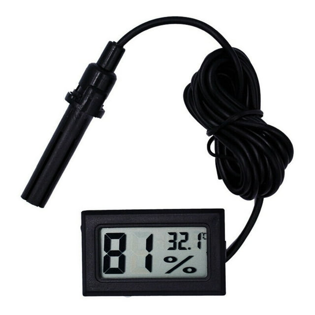 Embedded LCD Digital Thermometer Temperature Hygrometer Humidity With ... Embedded LCD Digital Thermometer Temperature Hygrometer Humidity With ...
