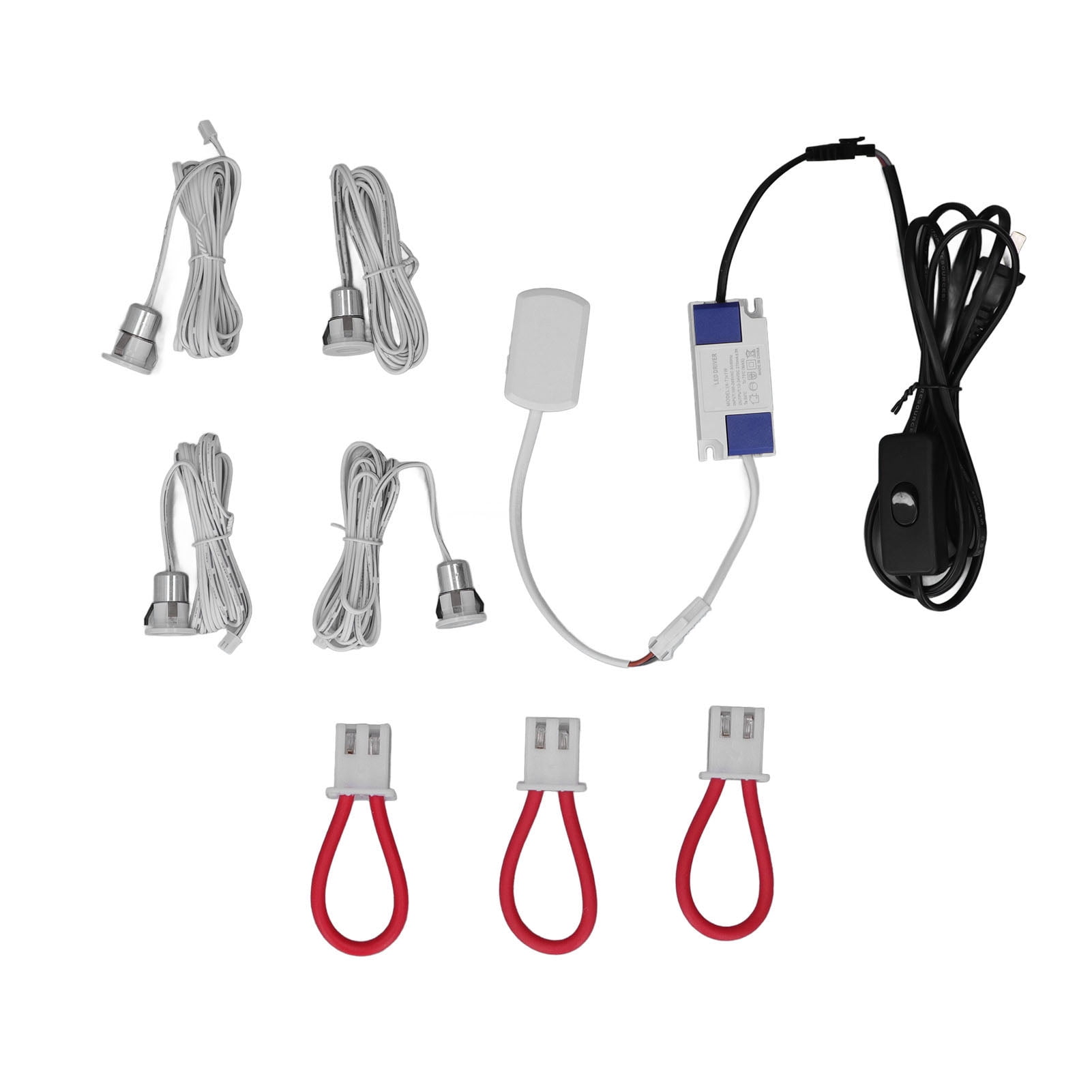 Embedded LED Spotlight Indoor Ceiling Lamp with 4 Light Heads for ...