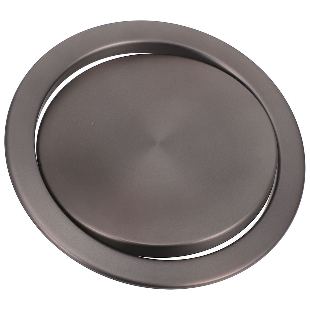 Embedded Trash Can Lid Rack Recycling Bin Garbage Dark Grey - Walmart.com