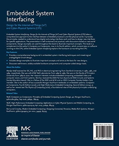 Pre-Owned Embedded System Interfacing: Design for the Internet-of-Things (IoT) and Cyber ...
