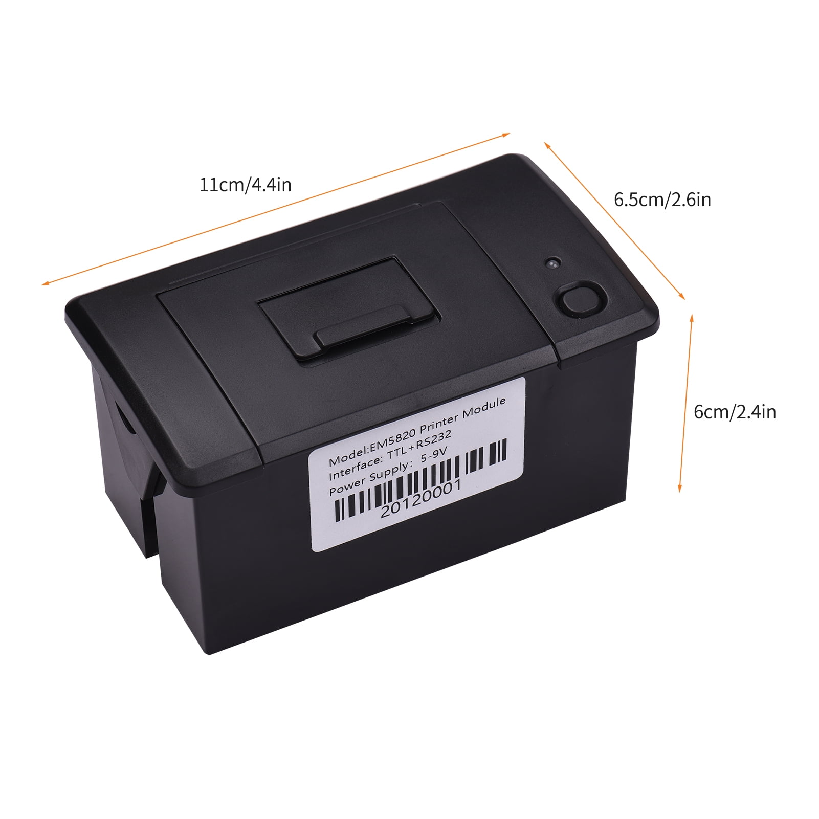 Embedded Thermal Receipt Printer 58MM Mini Printing Module Low Noise ...