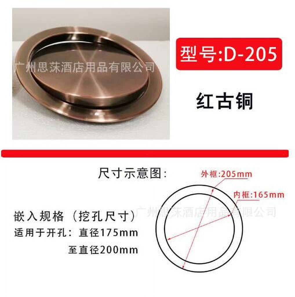 Embedded Type Trash Bin Flap Cover Stainless Steel Waste Bin Swing Flap ...