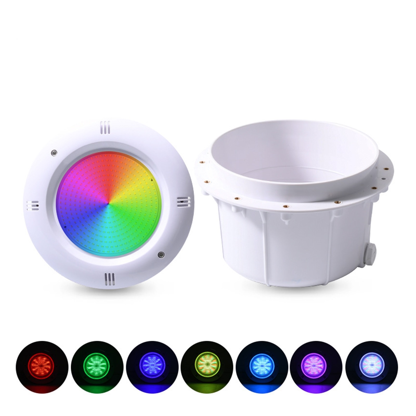 Embedded Underwater Swimming Pool Light LED Underwater Light Film Cement Pool Waterproof IP68 ...
