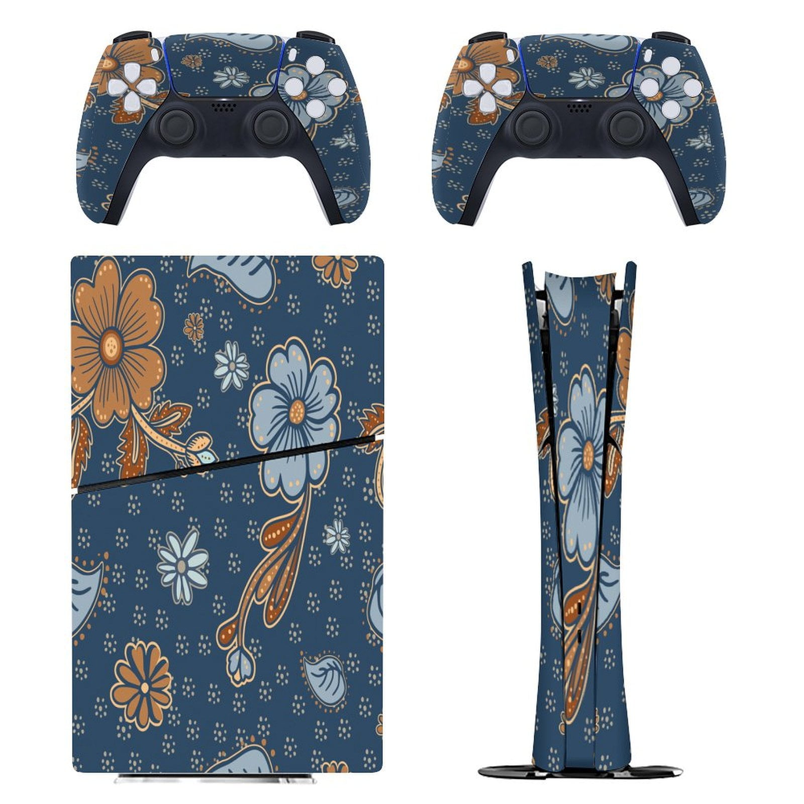 Embellishments, Patterns, Flowers PS5/PS5 Slim Digital Disc Skin ...