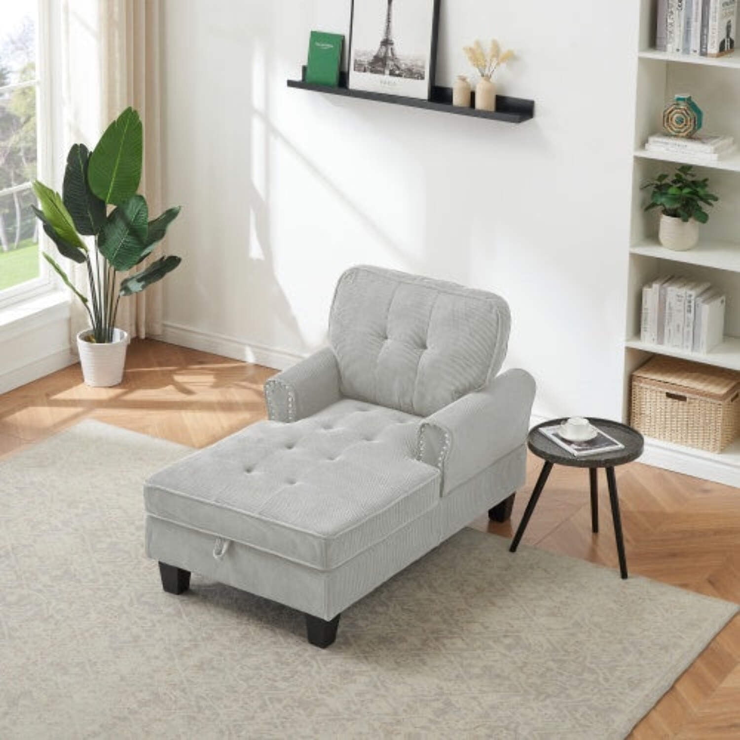 Ember Chaise Lounge Indoor Sleeper Sofa Bed Chair - Walmart.com