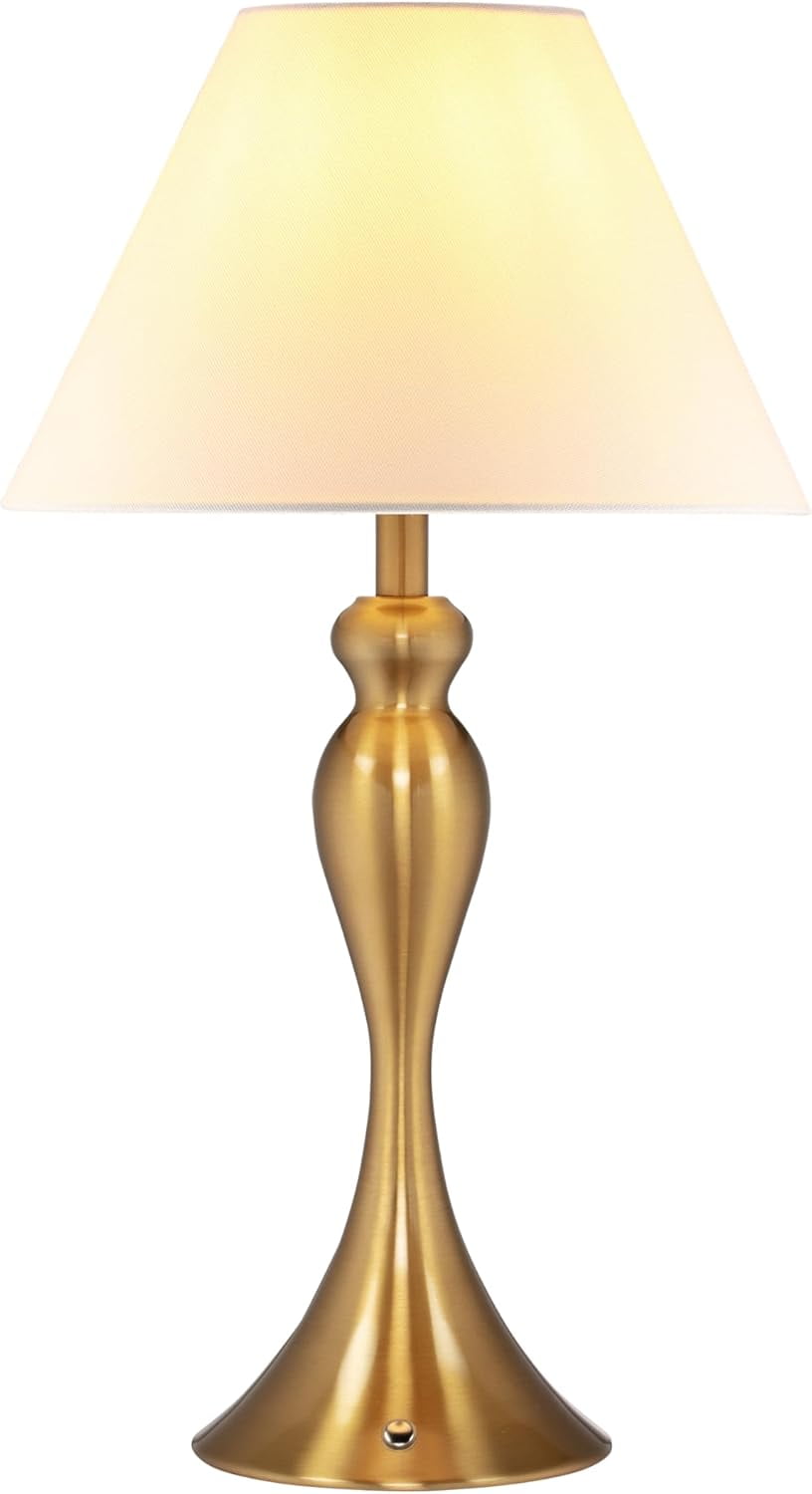 Ember Cordless Table Lamp – Rechargeable, Touch Dimmable, Battery ...