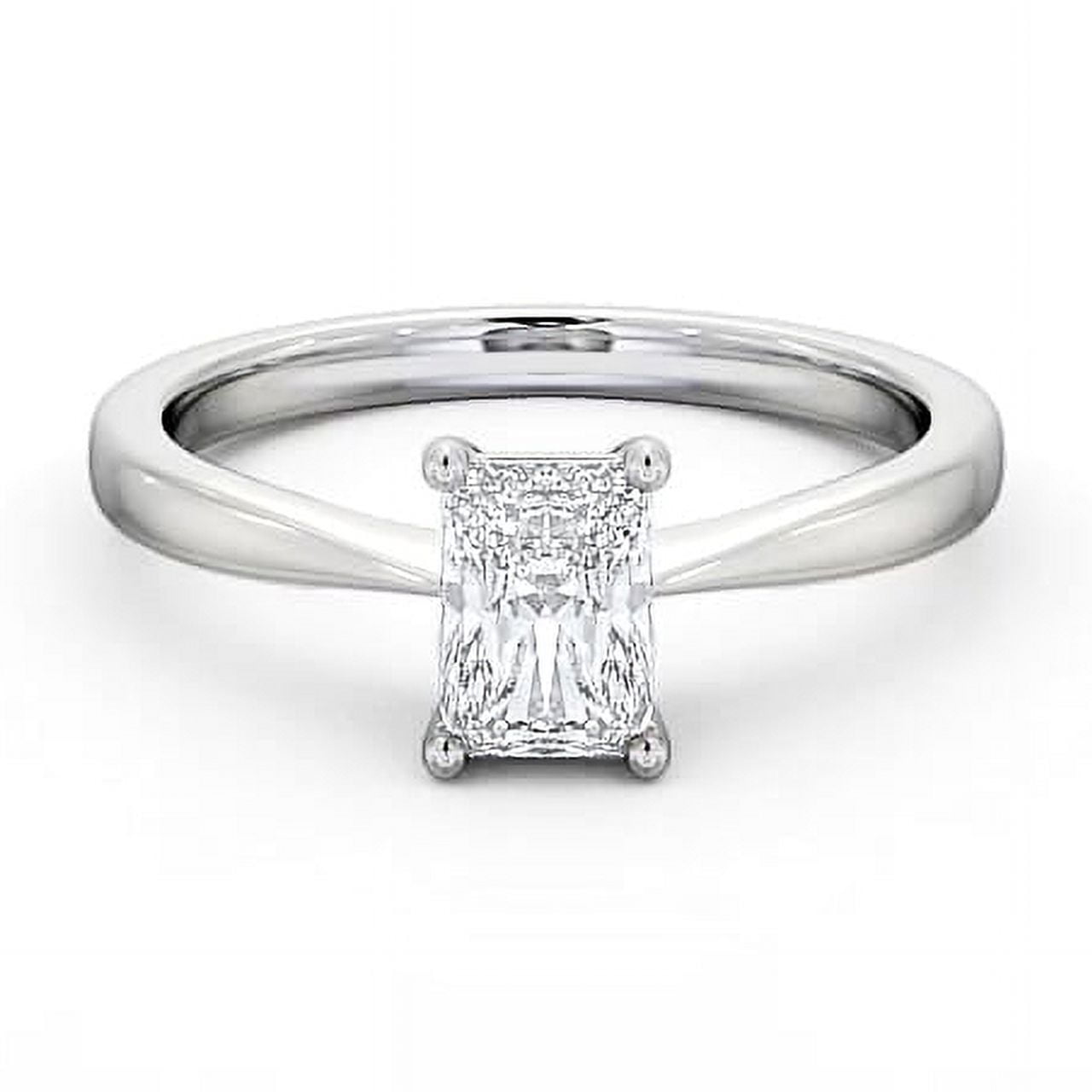 Ember Jewel 1.9 Ct Emerald Cut Lab Created Diamond Engagement Wedding ...