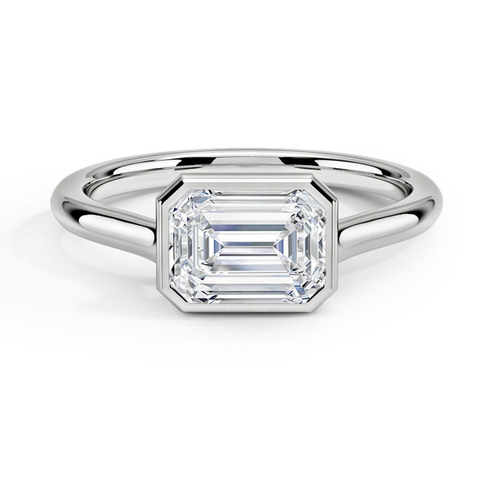 Ember Jewel 14K White Gold Plated 1.98 Ct Diamond Engagement Ring ...