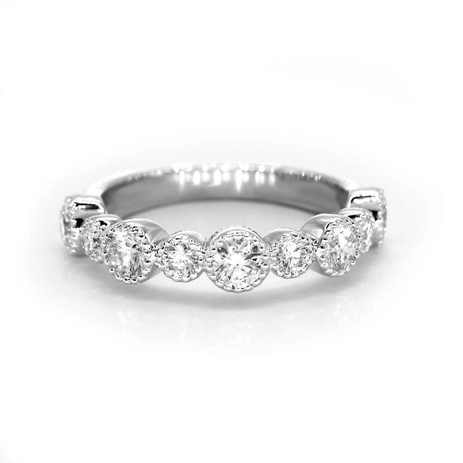 Ember Jewelry 14K White Gold Plated Rings For Women's - 0.9 Ct ...