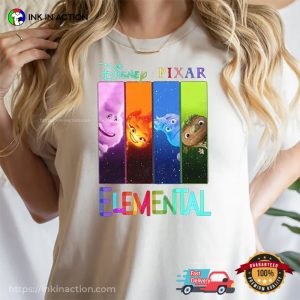 Ember Wade Clod Grale Elemental Disney Shirt Disney Pixar Merch ...