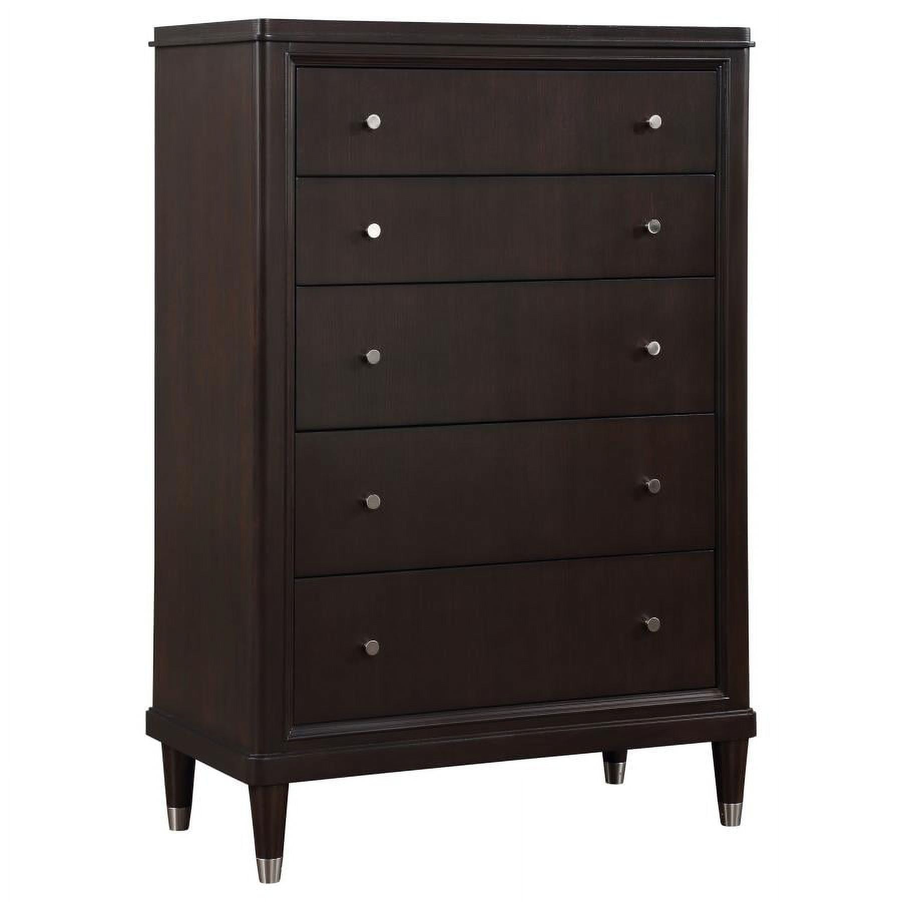 Emberlyn 5-drawer Bedroom Chest Brown - Walmart.com