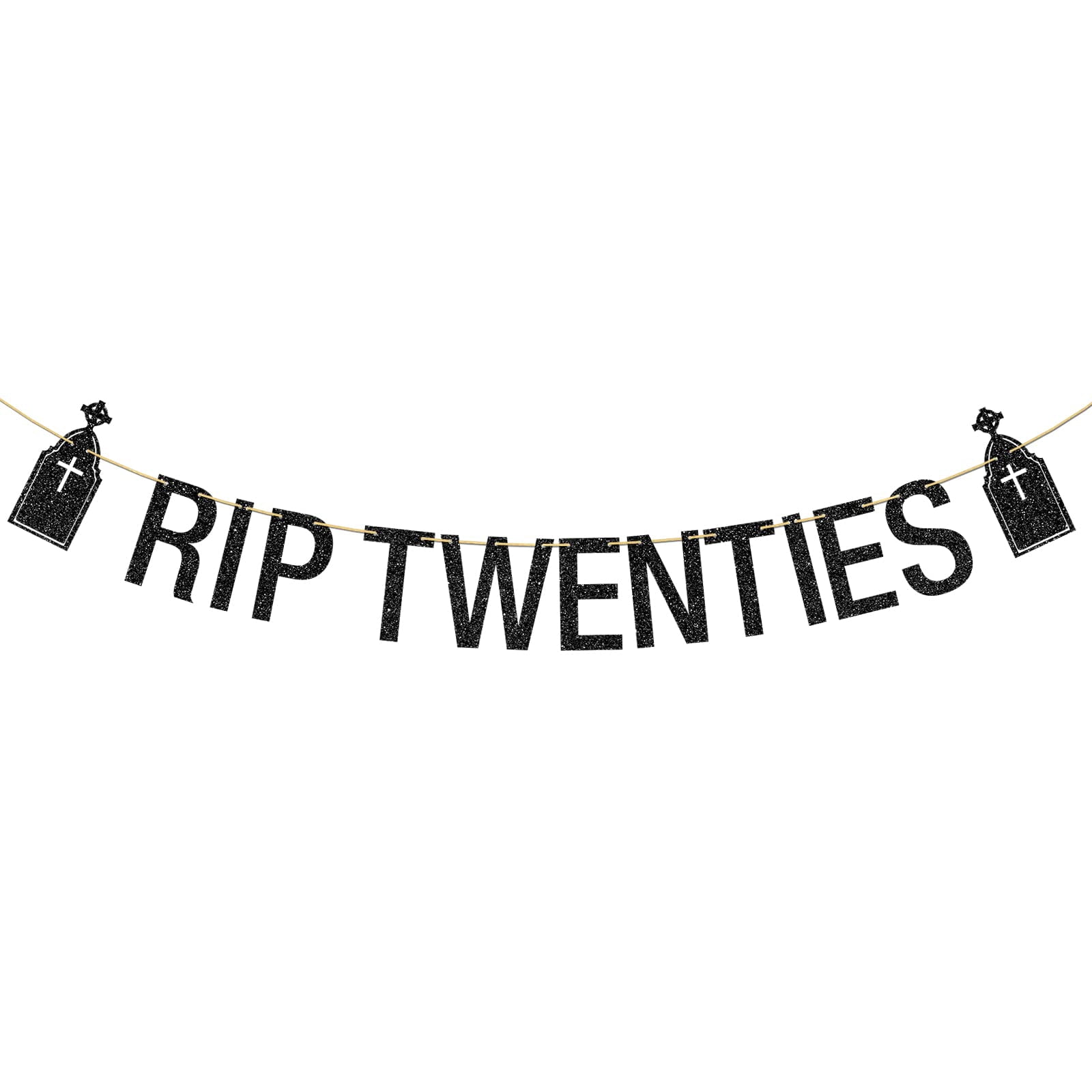 Embhhor RIP TwentiesUMRT Banner, RIP to My 20's Hanging Sign, Funeral ...