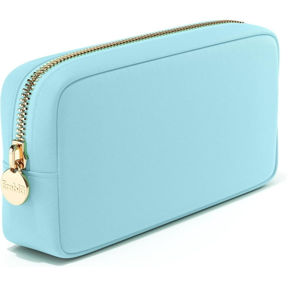 Embla Makeup Bag – Travel Cosmetics & Toiletry Pouch, Nylon Zipper ...