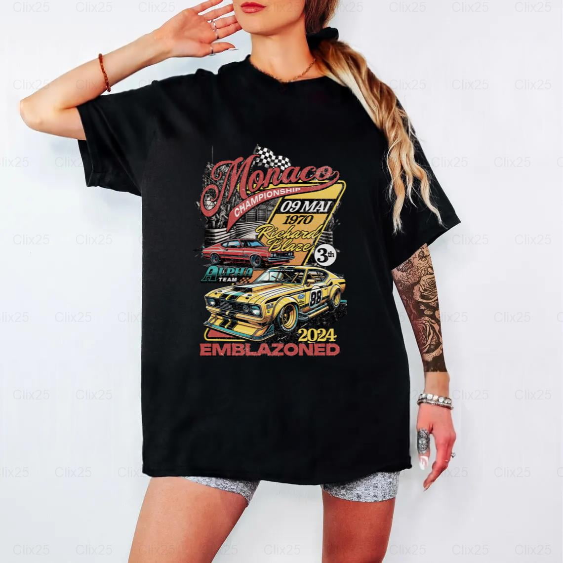 Emblazoned Race Poster with Bold Speed and Motion, for men & women, up ...