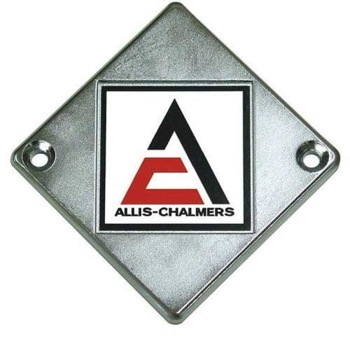 Emblem A/C Logo on Chrome Diamond fits Allis Chalmers D15 D17 70246724 ...