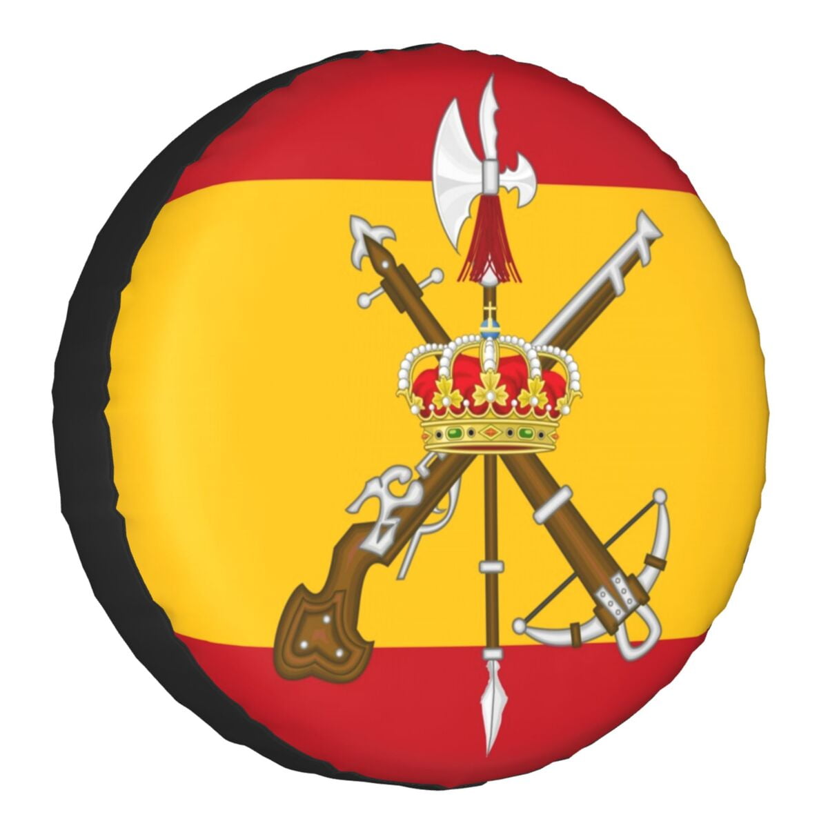 Emblem Of The Spain Navy Armada Spare Tire Cover for RV SUV Spanish Car ...