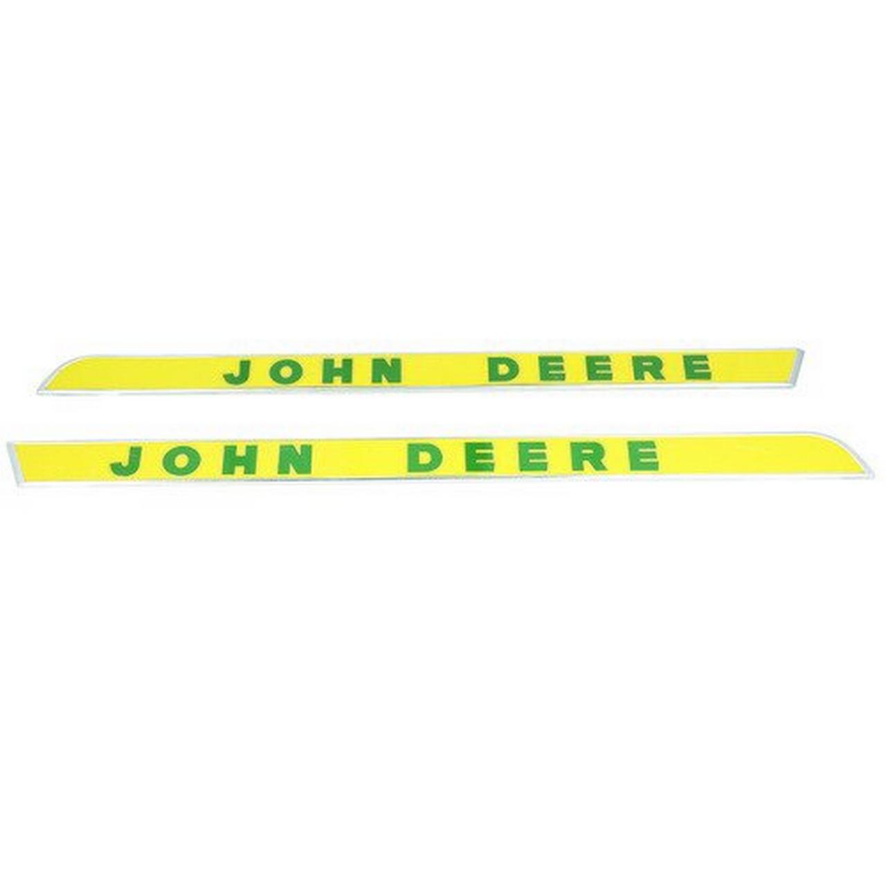 Emblem Set Side Molding - Raised Letters fits John Deere 3020 4000 4020 ...