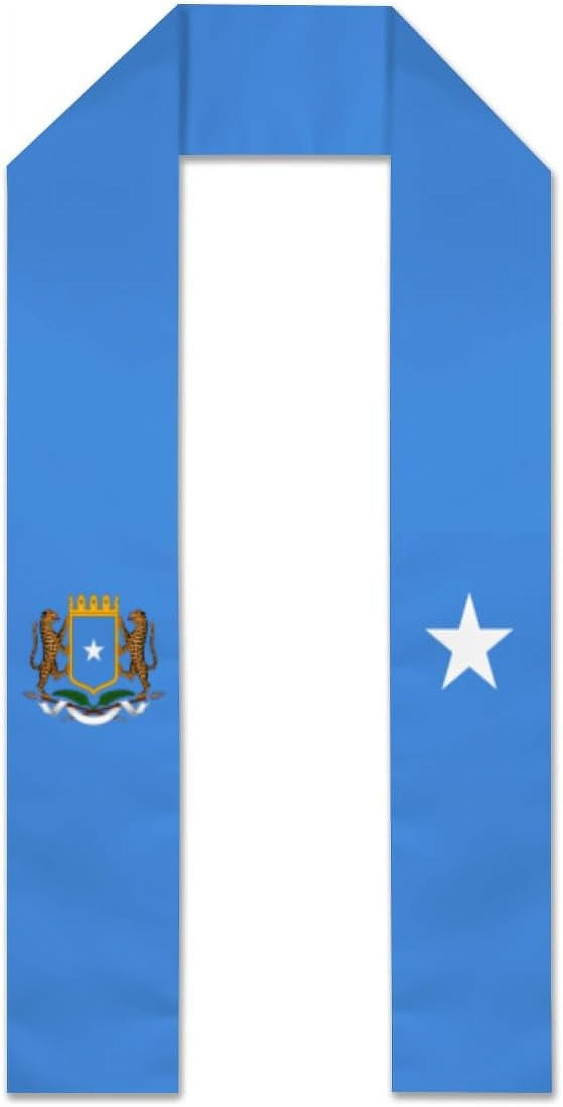 Emblem Somalia Flag Graduation Stole Graduate Shawl Sash Scraf Gift For ...