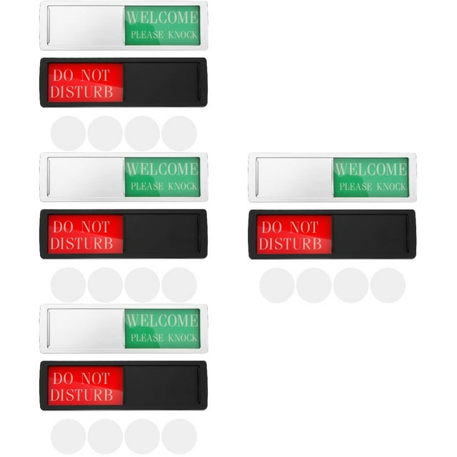 Emblems 8 Pcs Do Not Disturb Door Hanger Sign for Conference Slogan ...