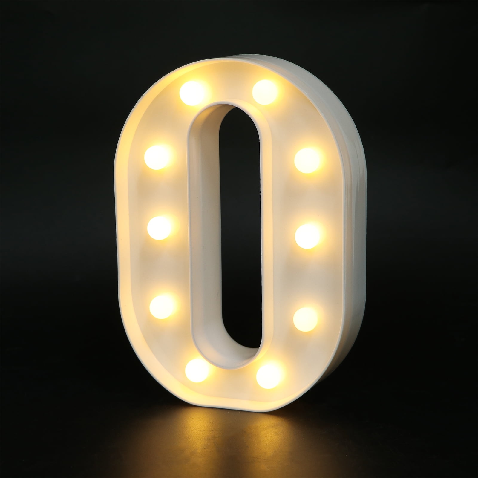 Emblems LED Sign LED Number Lamp Number Lights Decoration Light Up ...