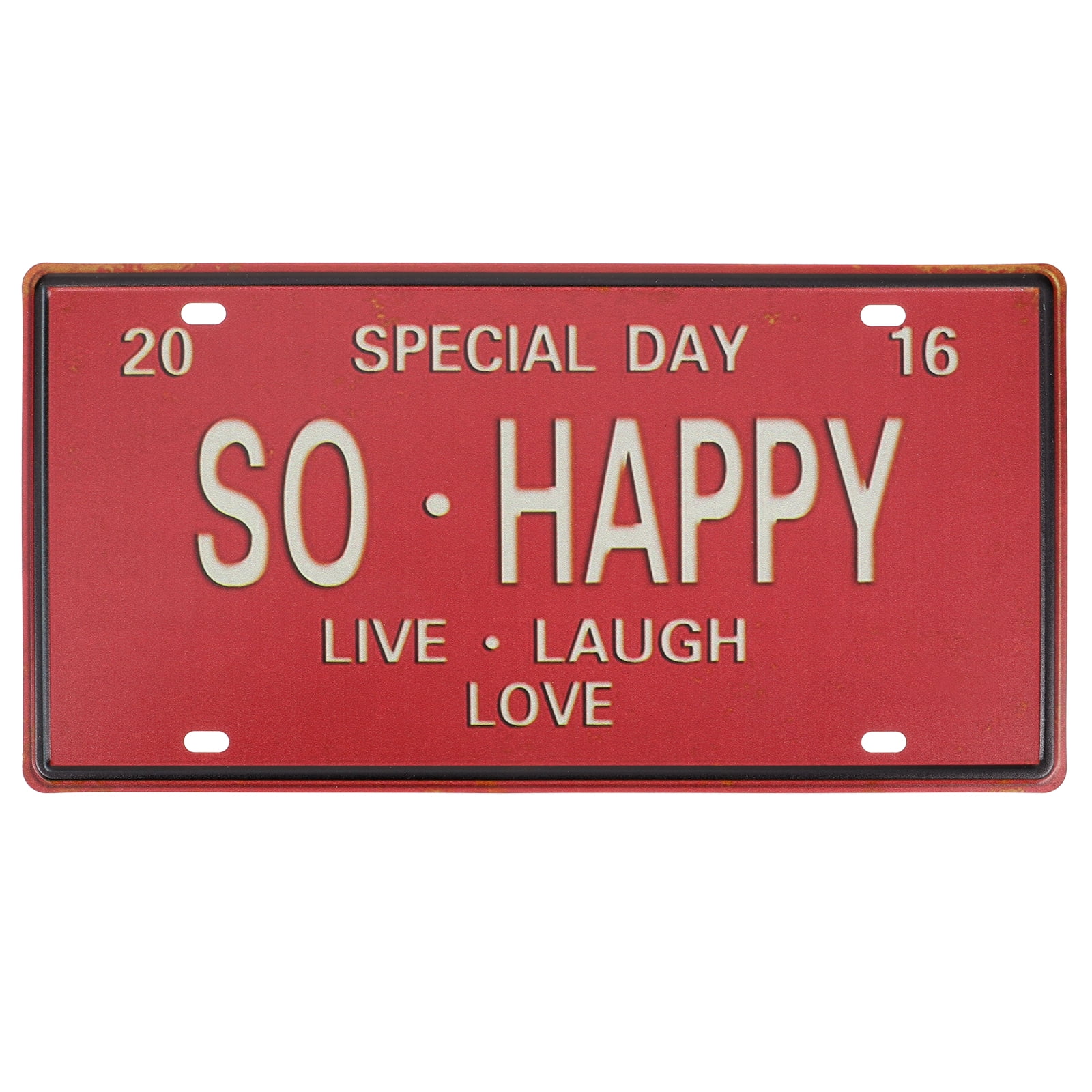 Emblems Number Plates Vintage Signs License Plate Sign Iron Sign ...