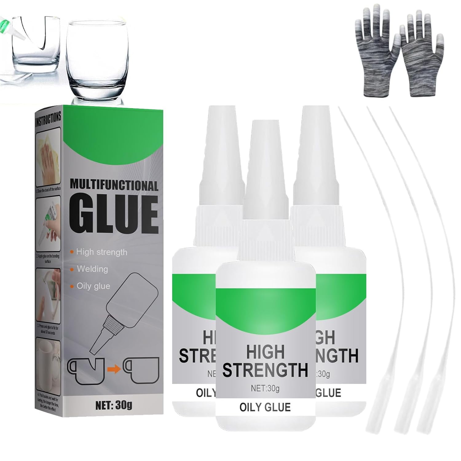 Emboadlie Welding High-Strength Oily Glue, 30/50g Beyonddraw Glue ...