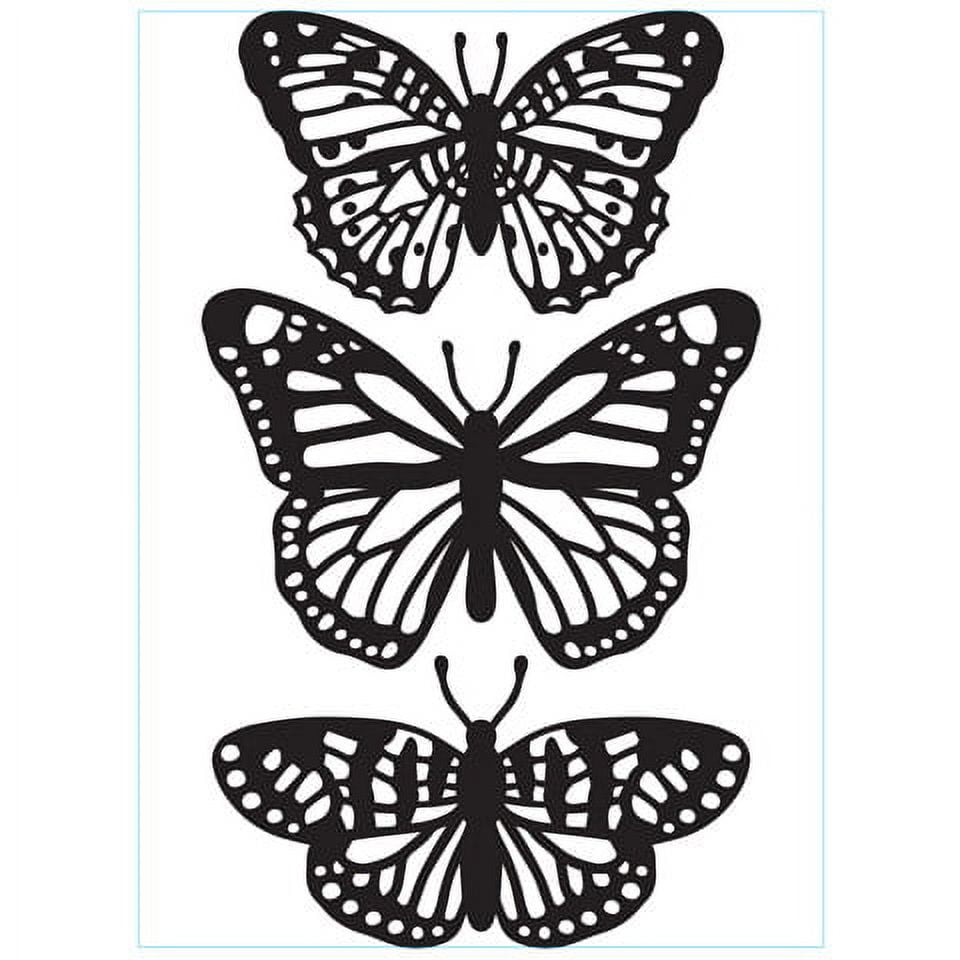 Emboss Folder Butterfly Trio - Walmart.com