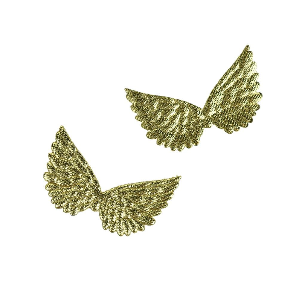 Embossed Angel Wing Party Favor Embellishments, 1-1/2-Inch, 6-Count ...