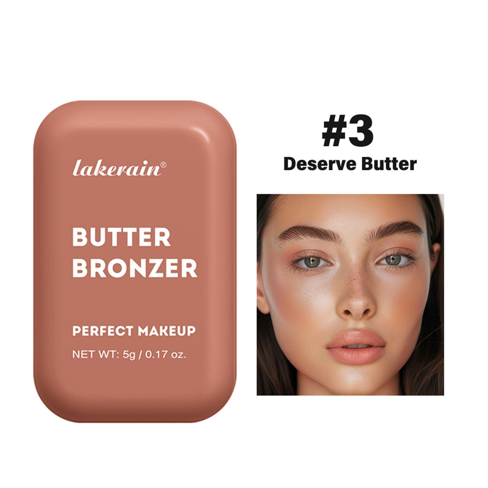 Embossed Butter Bronzer, Buttermelt Powder Bronzer, Matte Butter ...