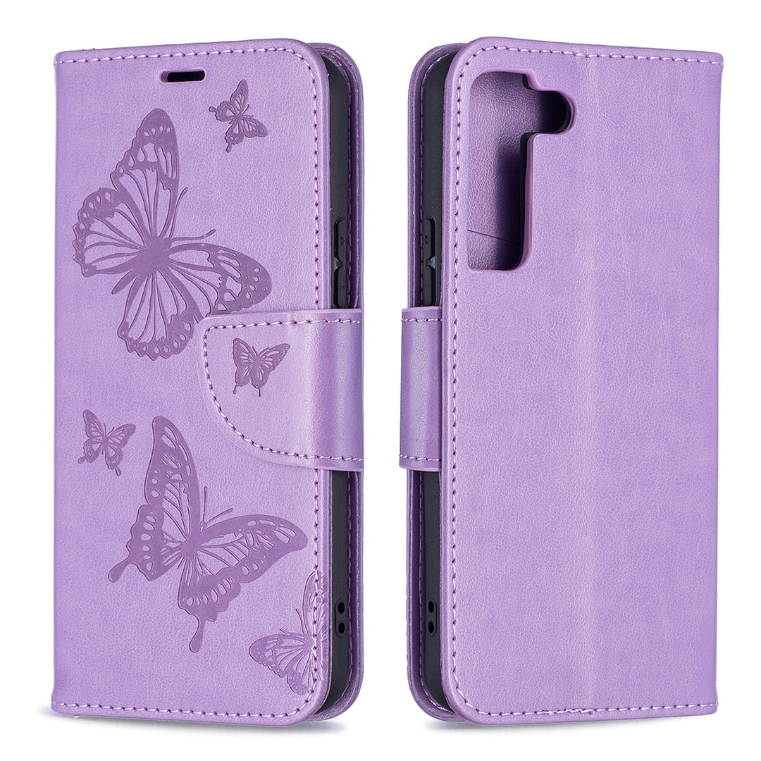 Embossed Butterfly Case for Samsung Galaxy S21 FE 5G [2022 Released ...