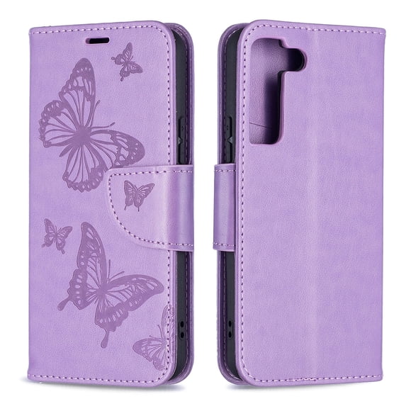 Embossed Butterfly Case for Samsung Galaxy S21 FE 5G [2022 Released ...