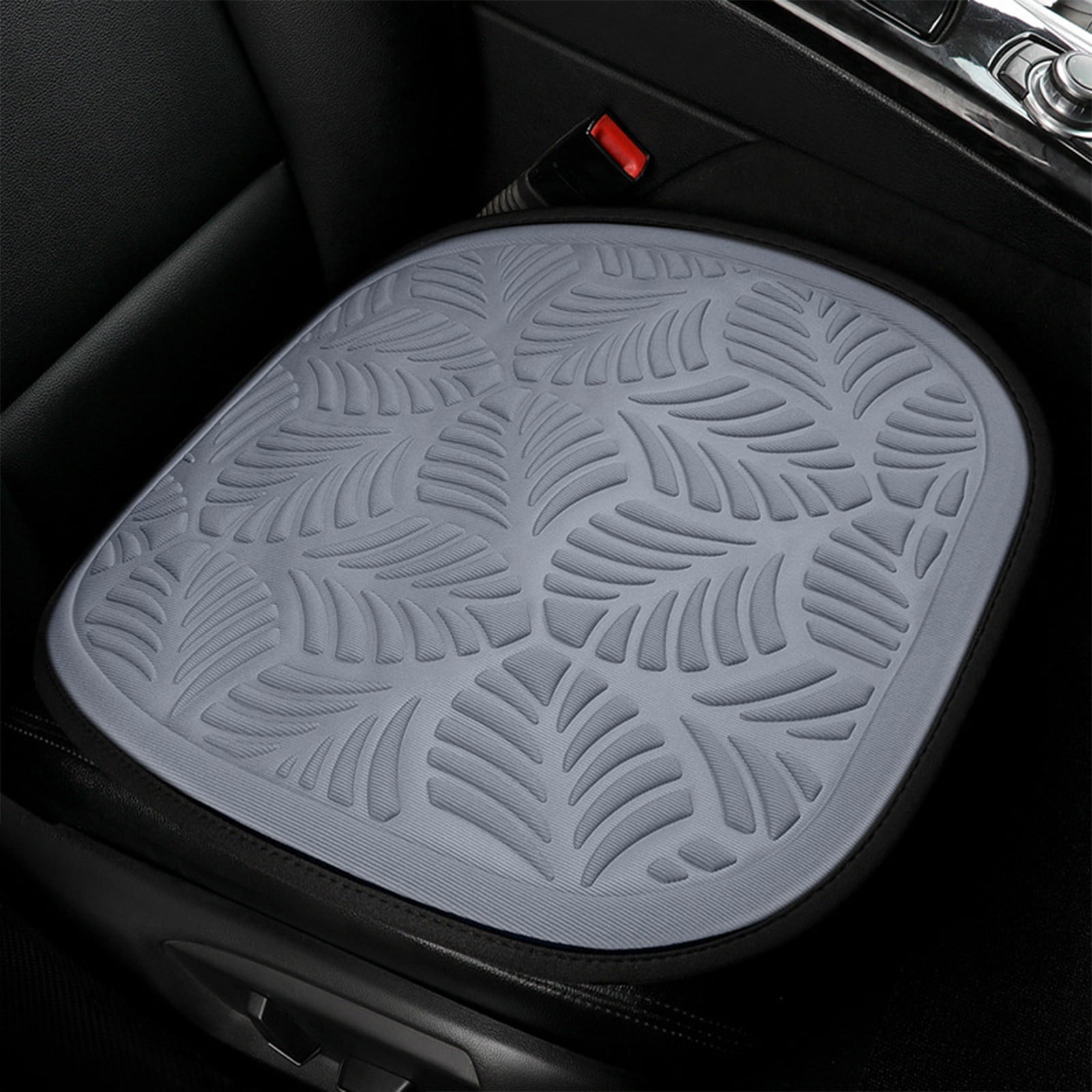 Embossed Car Seat Cushion, Universal Fit Breathable Seat Cover with 4D ...