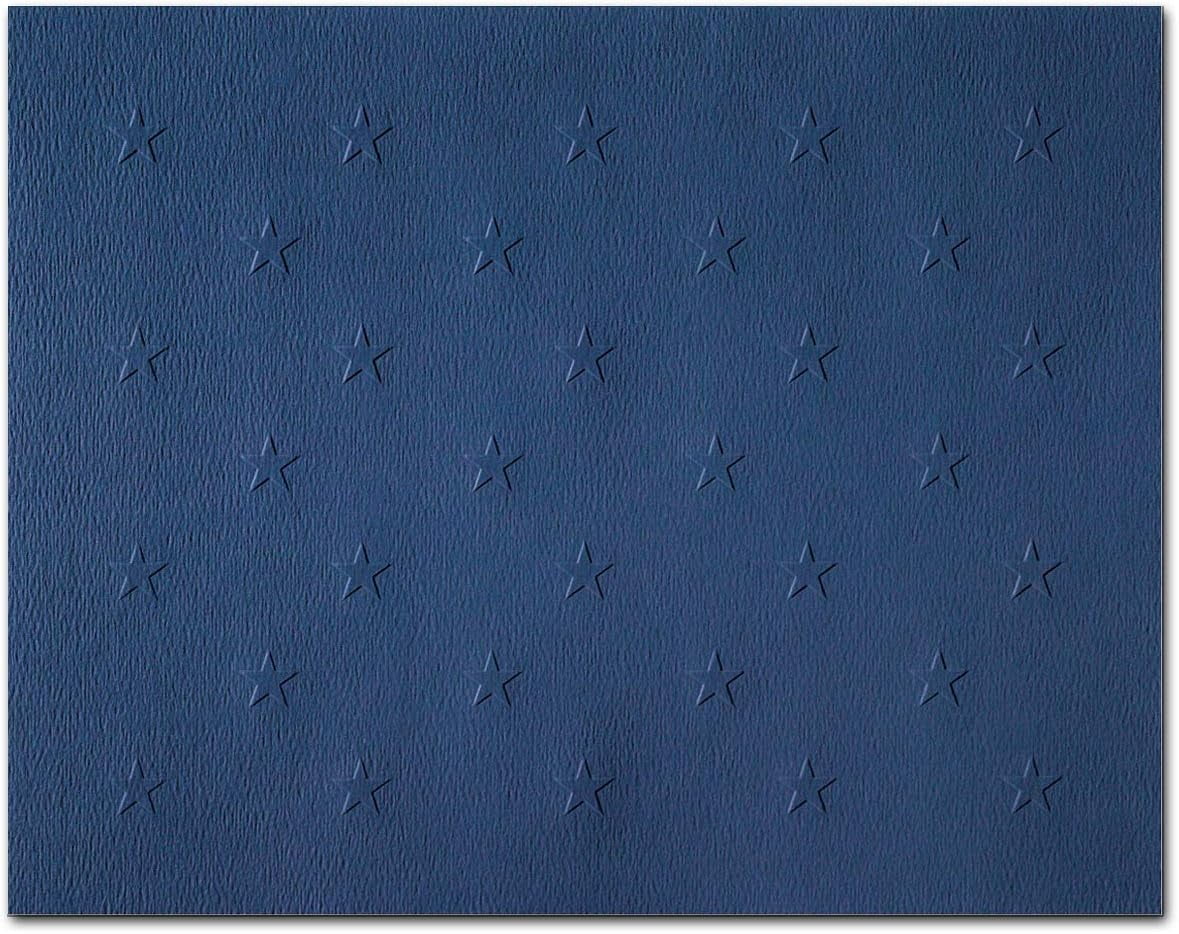Embossed Certificate , 9 1/2 x 12, Blue with Embossed , Count of 10 ...