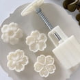 Embossed Dessert Embossing Plastic Mold 4-Piece Press Mold Set ...