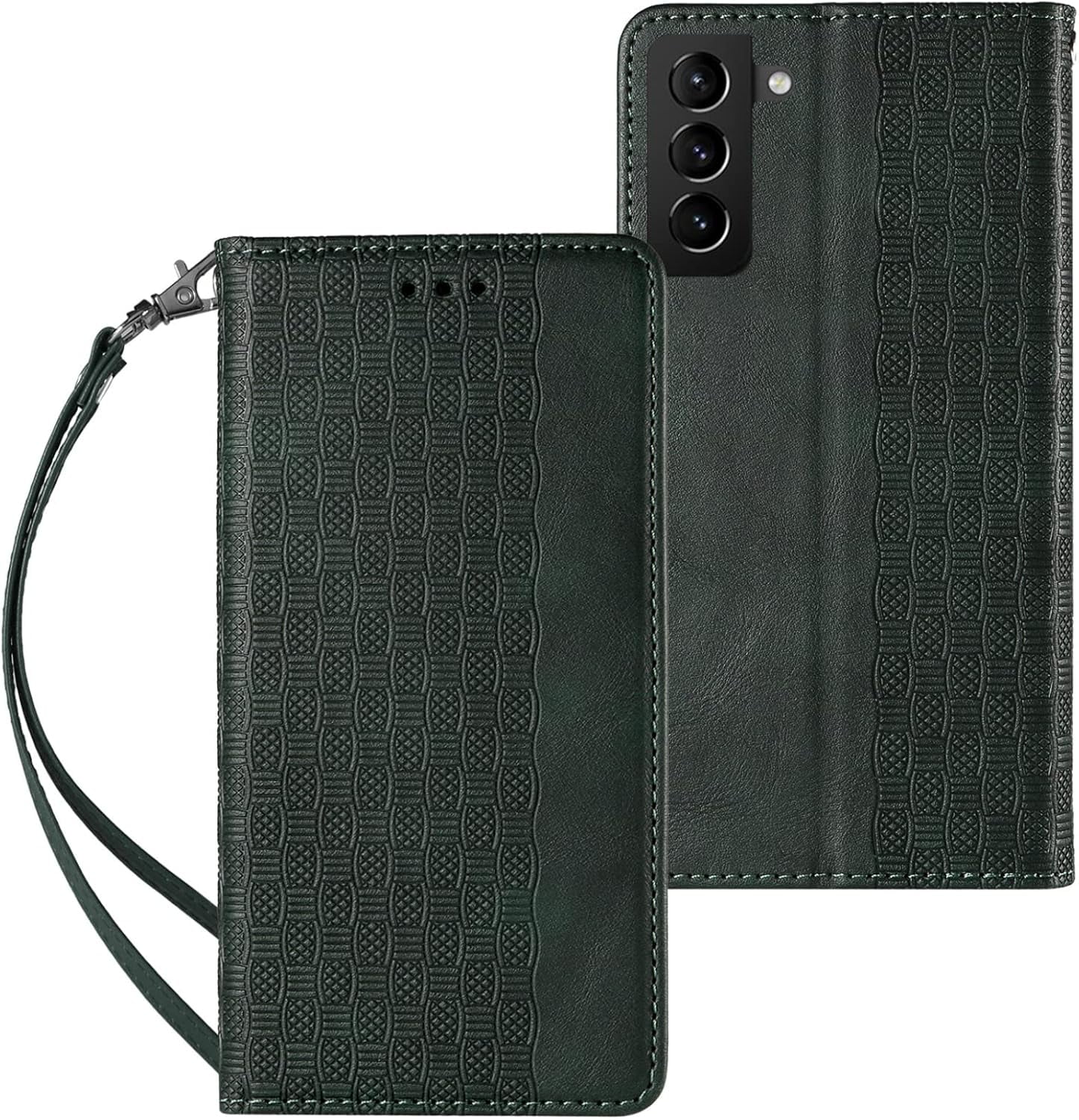 Embossed Flip Wallet Leather Phone Case for Samsung Galaxy A72 A52 S ...