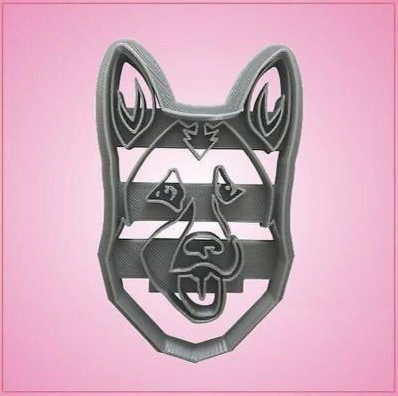Embossed German Shepherd Cookie Cutter - Walmart.com