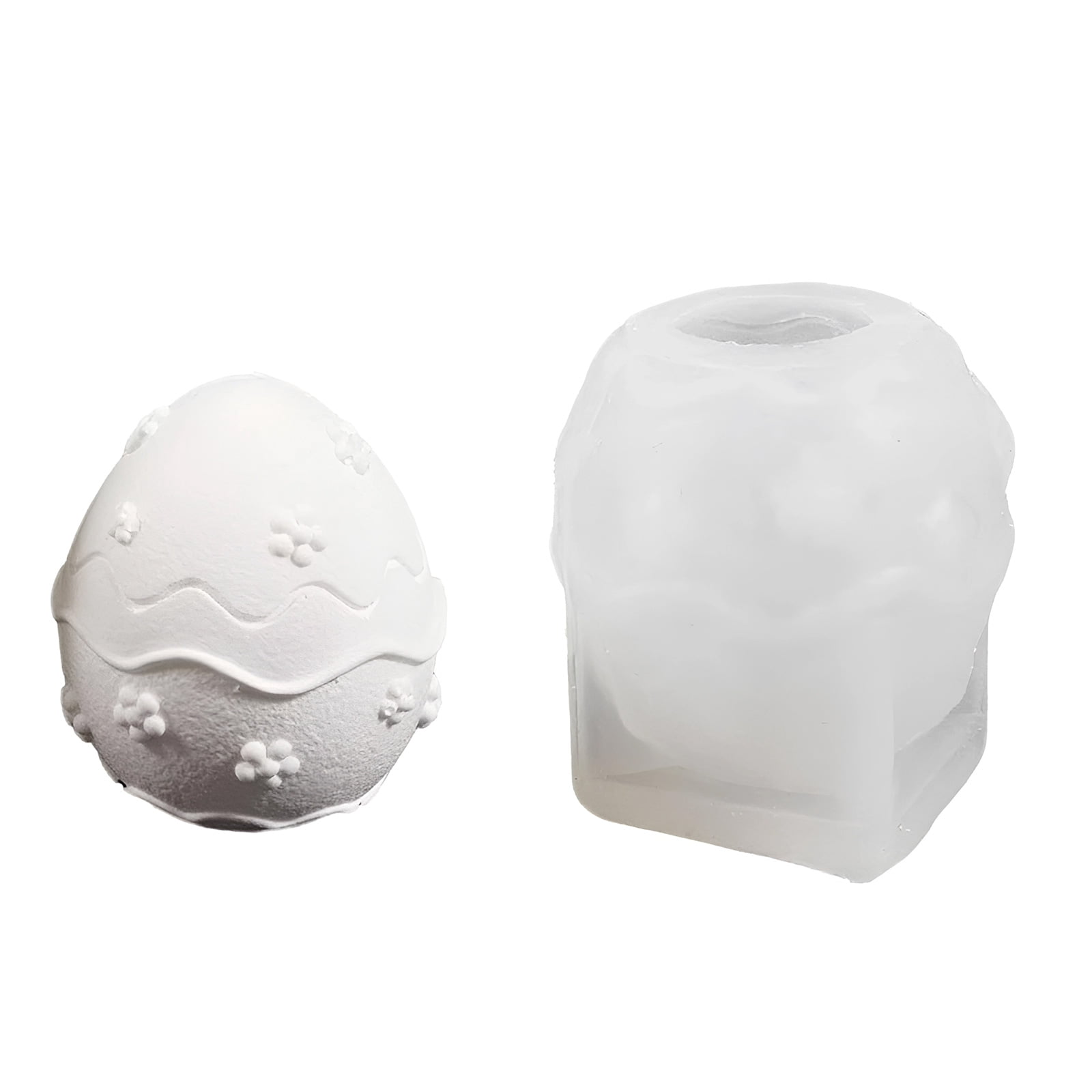 Embossed Hare Easter Eggs Silicone Molds Easter Silicone Mould for ...
