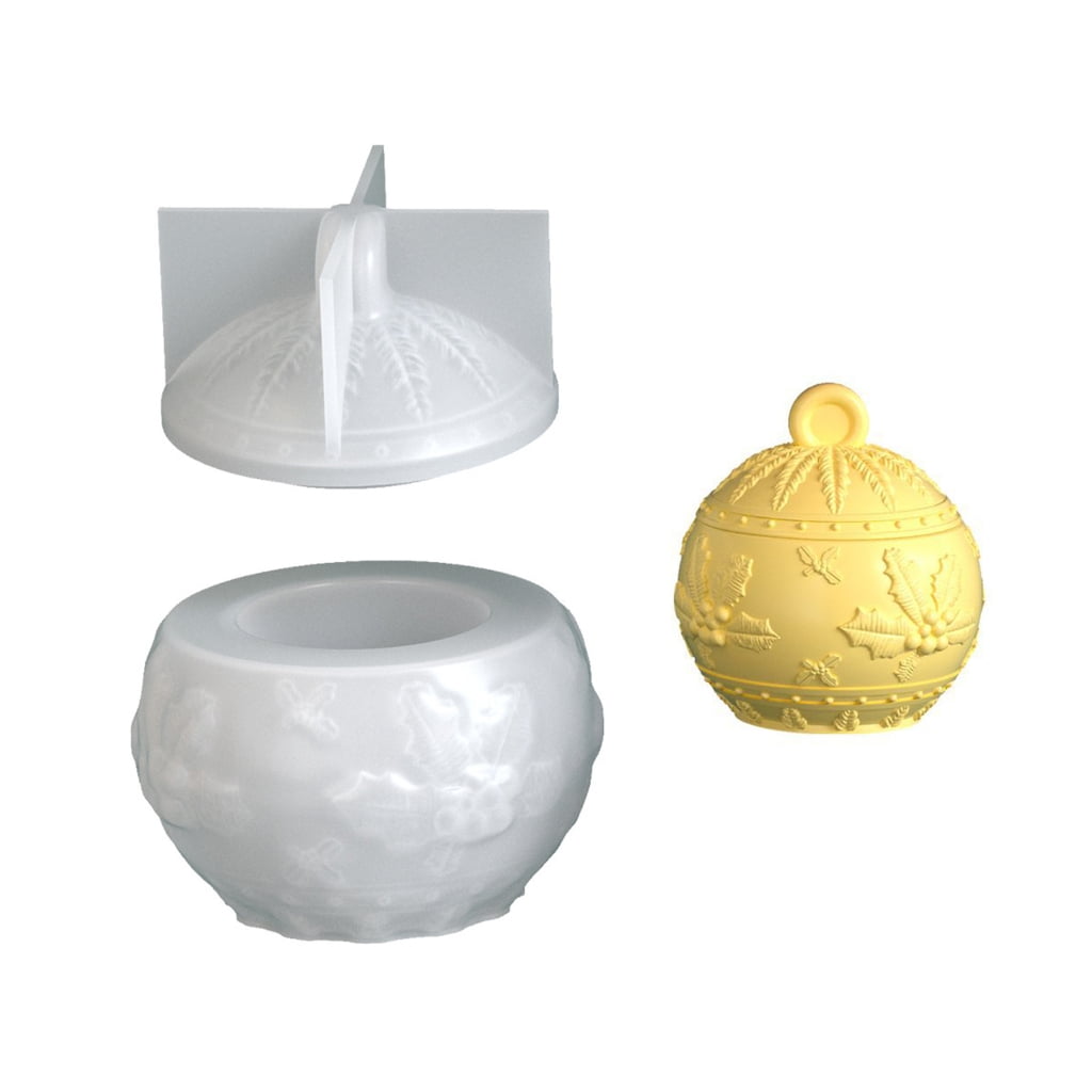 Embossed Holiday Silicone Crafting Mold For Jewelry Making And ...