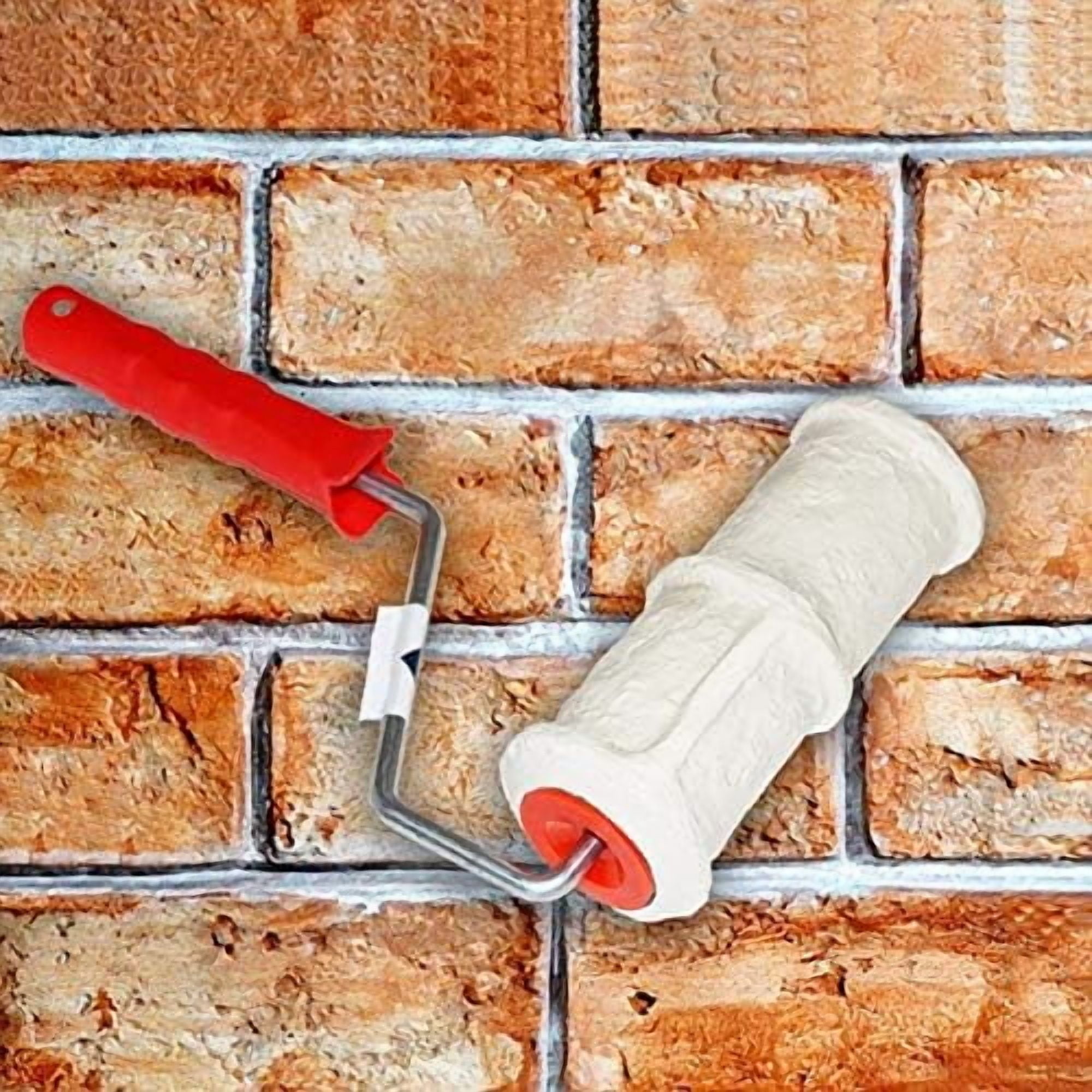 Embossed Paint Roller, 8 Inch Brick Embossing Roller for Wall ...