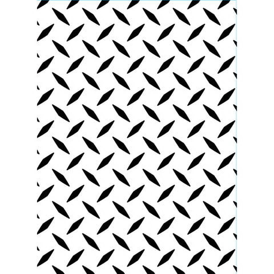 Embossing Folder Diamond Plate 4.25X5.75 By Darice - Walmart.com
