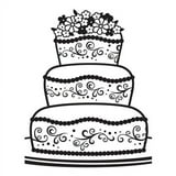 Embossing Folder Fancy Cake 4.25X5.75 By Darice - Walmart.com