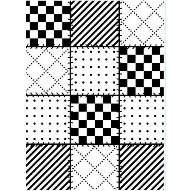 Embossing Folder Quilt Blocks 4.25X5.75 By Darice - Walmart.com