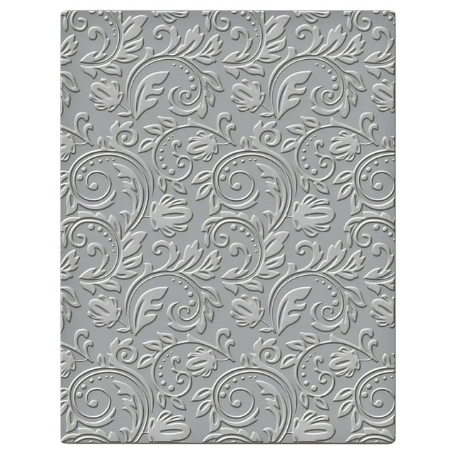 Embossing Folder, Small, Floral - Walmart.com