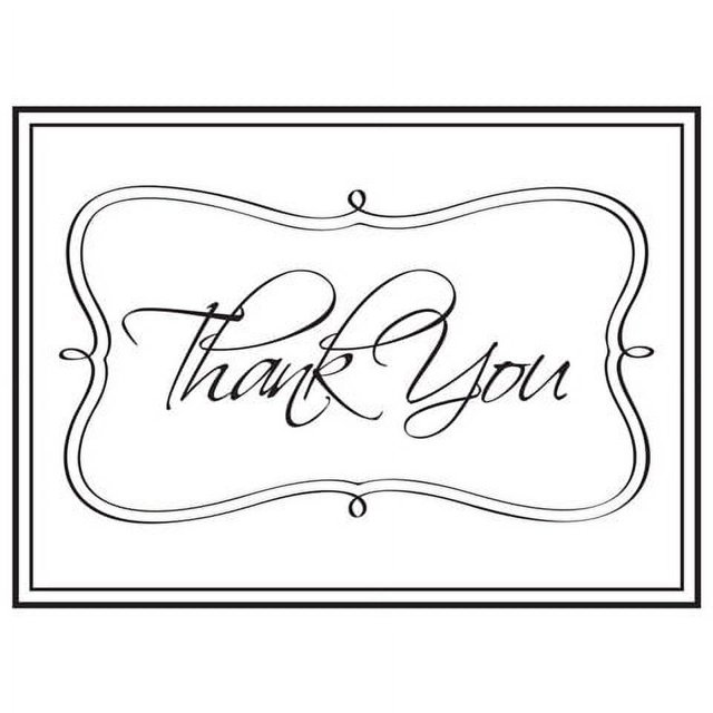 Embossing Folder Thank You Framed 4.25X5.75 By Darice - Walmart.com