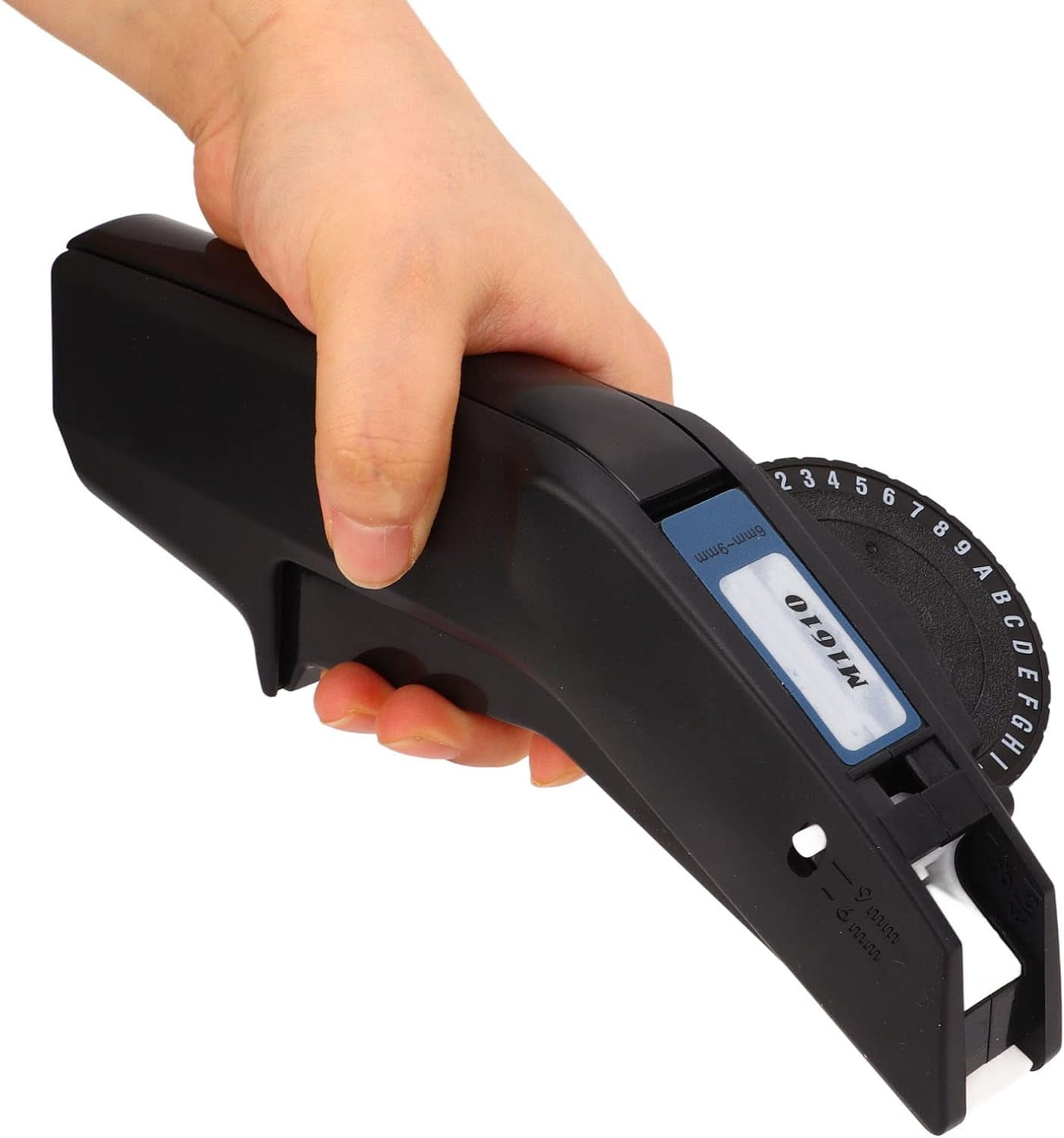 Embossing Label Maker, Clear Number Letter Mini Label Printer with ...