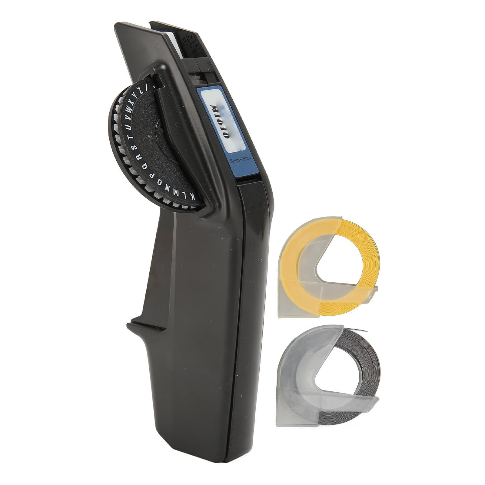 Embossing Label Maker with 2 Rolls Tape DIY Manual Clear Printing 3D ...