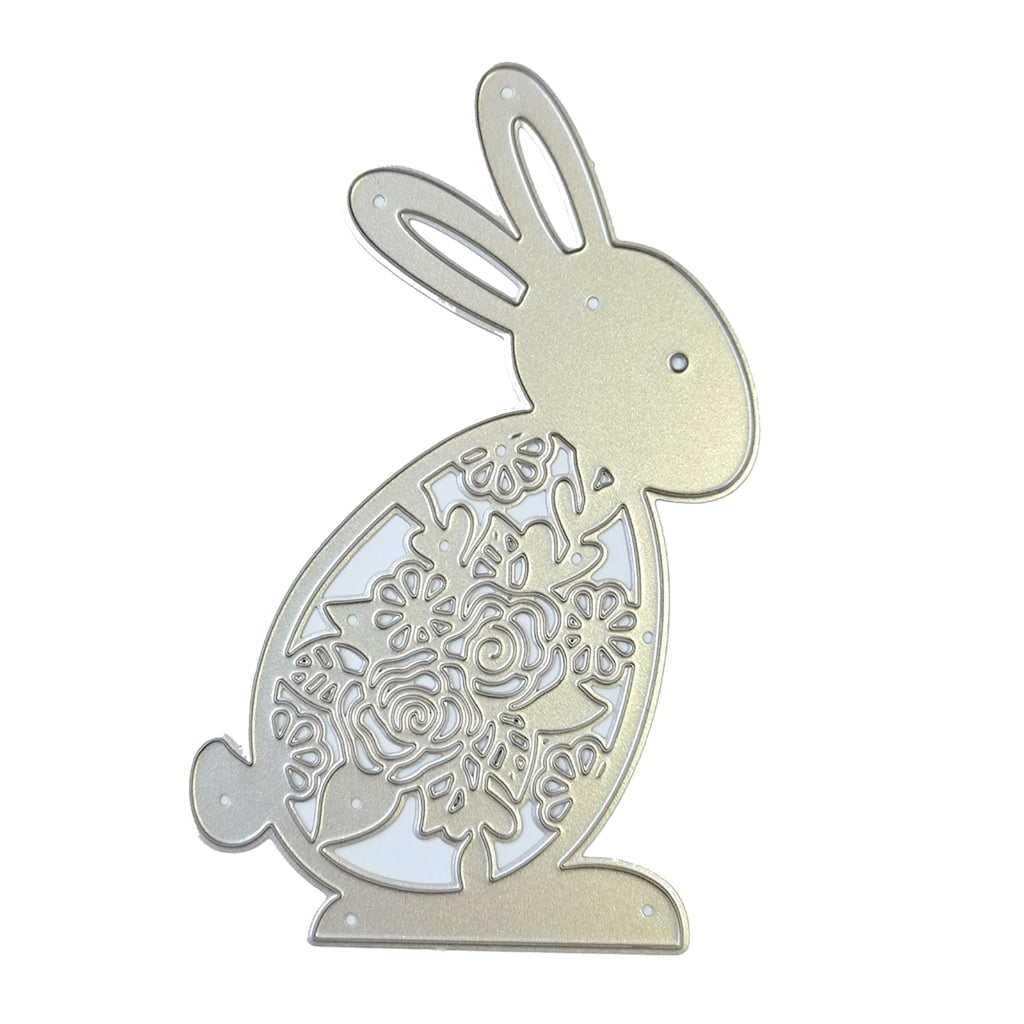 Embossing Stencil Flower Rabbit Cutting Template Carbon Steel Mold ...