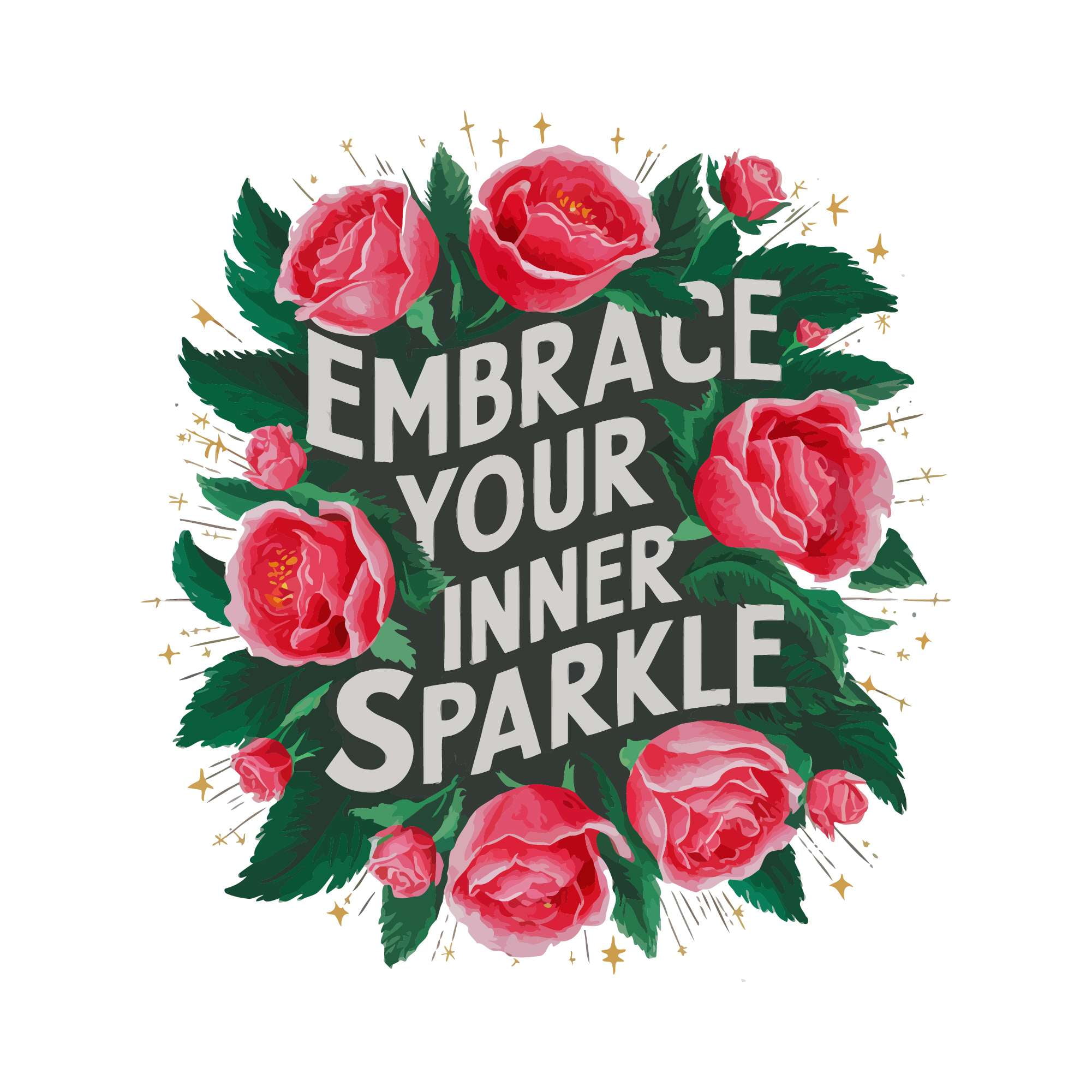 Embrace Your Inner Sparkle Radiant Vibrant Luminous Energetic Quote ...