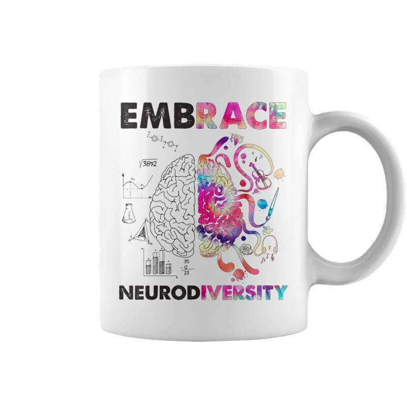 Embrace Neurodiversity Autism Awareness Asd Men Women Kids C - Walmart.com